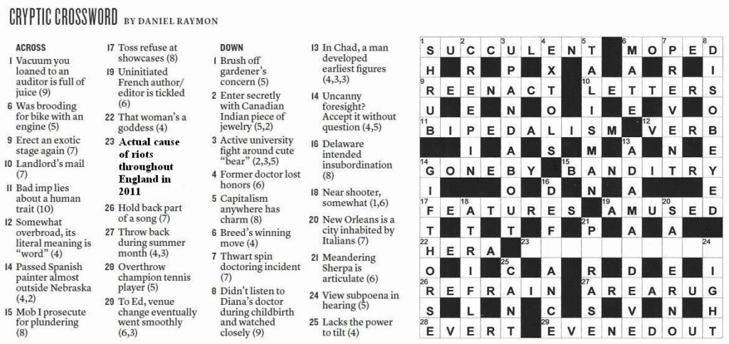 Daily Mail Cryptic Crossword Printable - Free Printable Coloring Pages