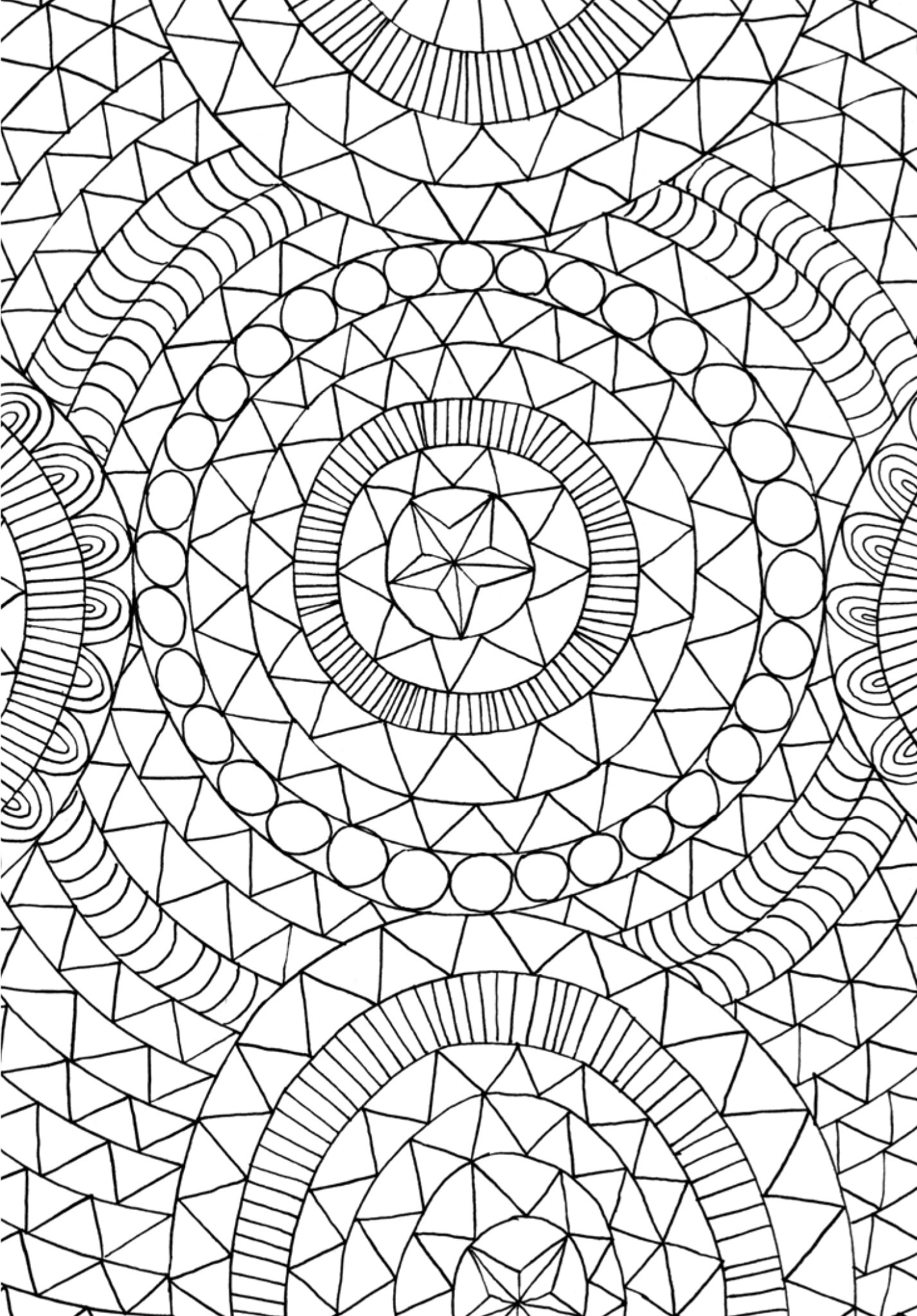 Mindfulness Coloring Pages - Free Printable Coloring Pages