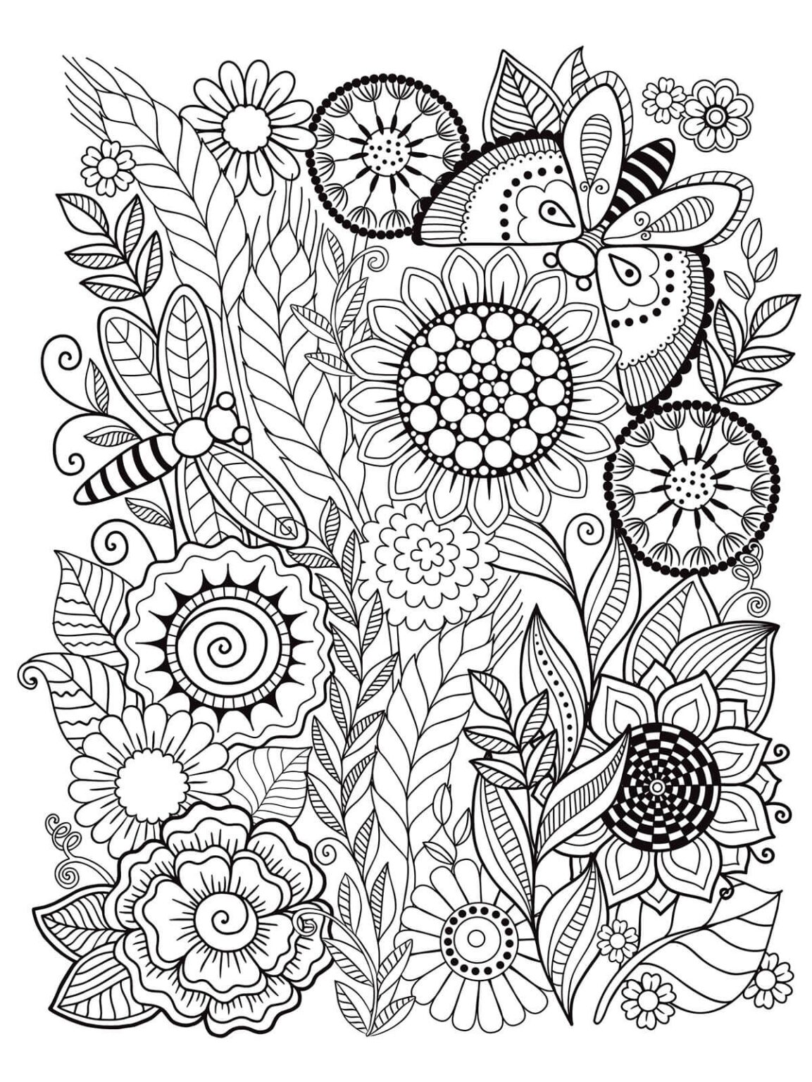 Mindfulness Colouring Sheets - Free Printable Coloring Pages